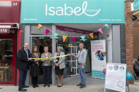 Hertford shop opens two days early - Isabel Hospice