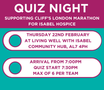 Quiz Night - Isabel Hospice