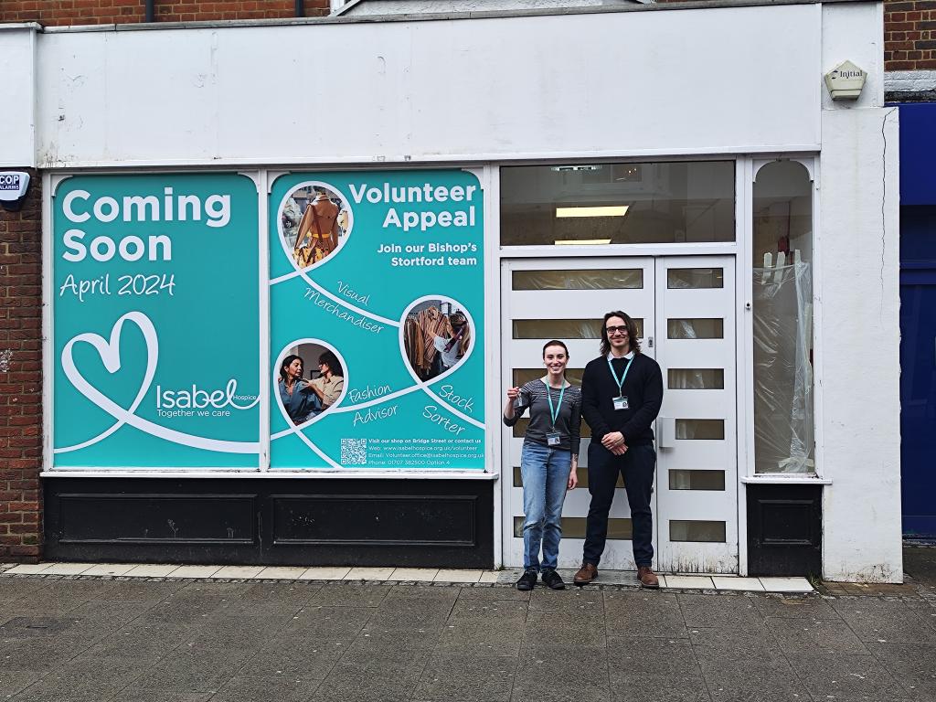 New Isabel Hospice shop to open in the heart of Bishop’s Stortford ...
