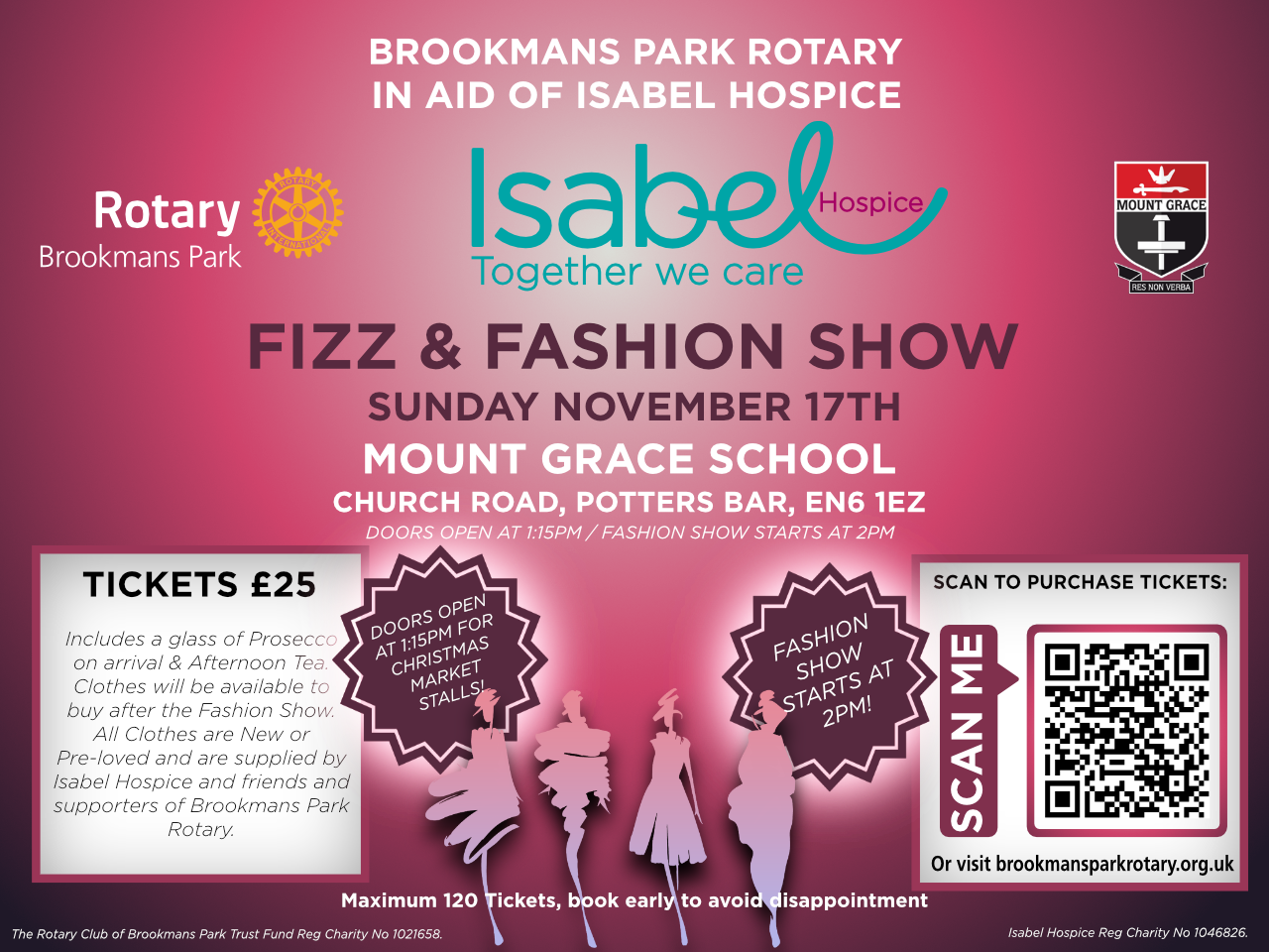 Fizz and Fashion Show in aid of Isabel Hospice - Isabel Hospice